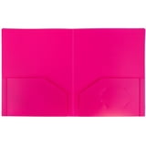 JAM Back To School Assortments, Pink, Heavy Duty Folders (4), 3/4 inch ...