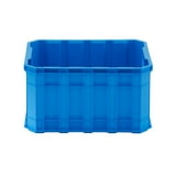 HART 8.5 Gallon Stackable Plastic Utility Crate, Blue - Walmart.com