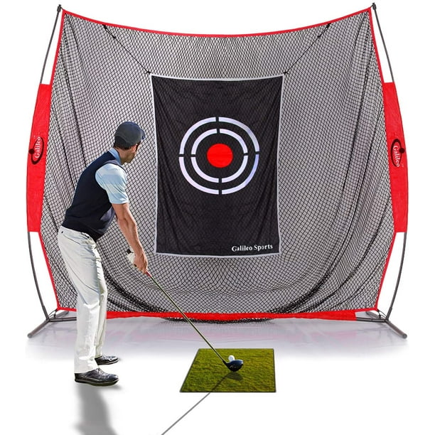 GALILEO Golf Practice Net Driving Range Golf Hitting Nets for Indoor ...