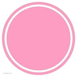 Bubblegum Pink Solid Color Circle Gift Labels, 40-Pack - Walmart.com