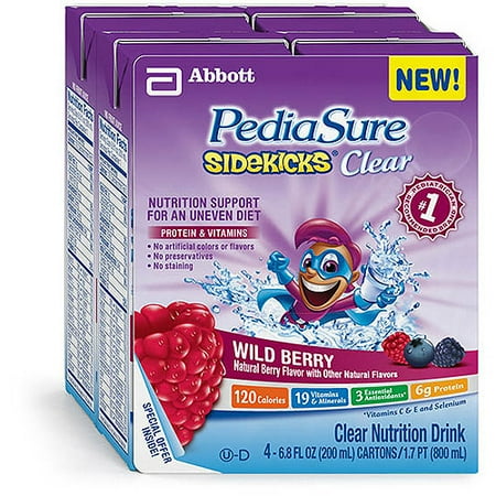 Pediasure Sidekicks Clear Nutrition Dri - Walmart.com