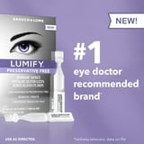 LUMIFY Redness Reliever Eye Drops for Whiter & Brighter Eyes, 20 Single ...