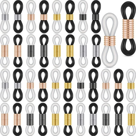 160 Pieces Eyeglass Chain Ends Adjustable Eyeglasses End Connector ...