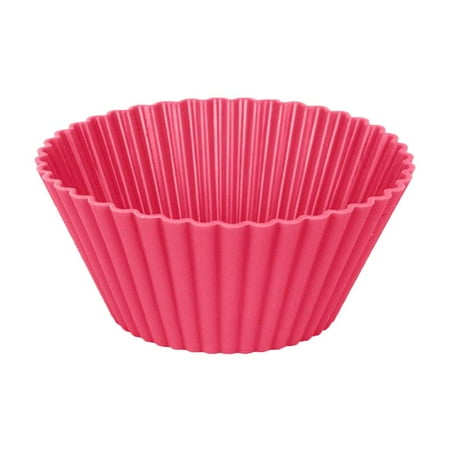 Reusable Silicone Cupcake Holders, Liners 10 Pack (Random Color ...