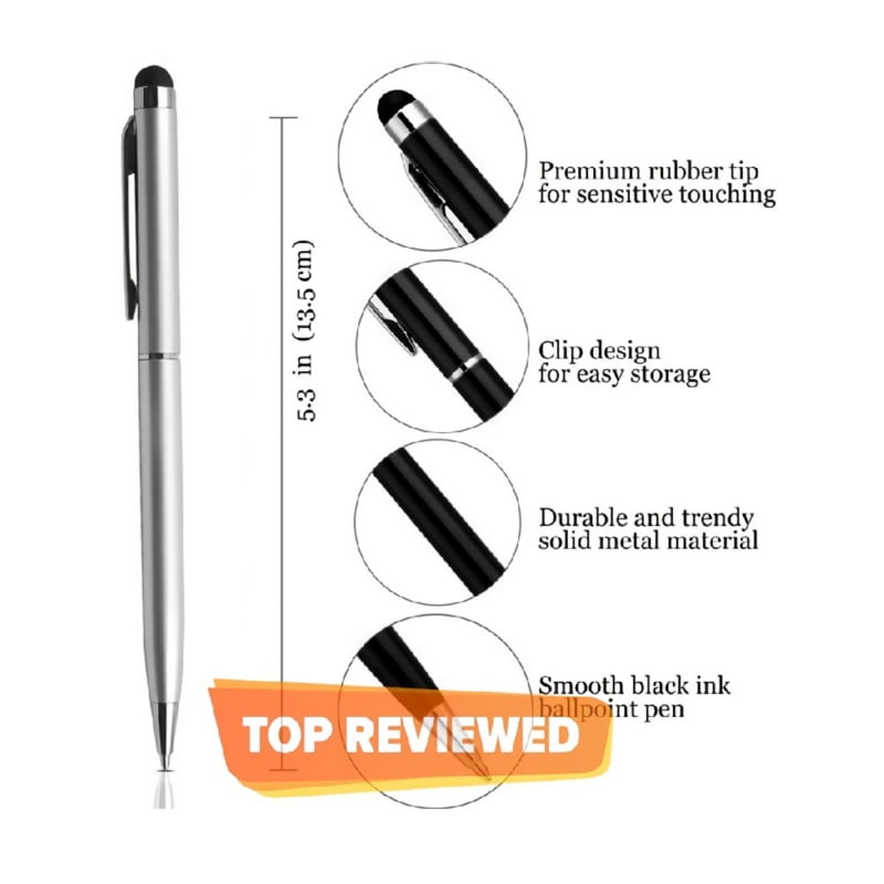 Lápiz para tableta Real Touch Metal para Android e iOS | Walmart en línea