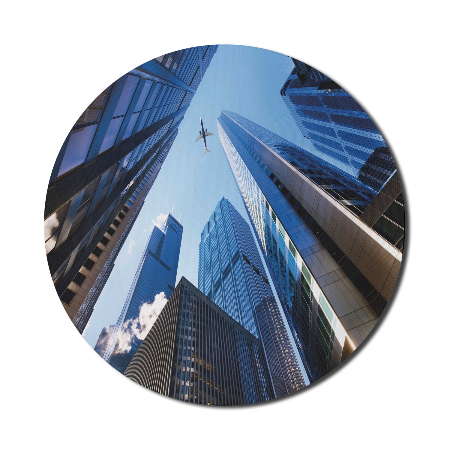 Urban Mouse Pad for Computers, Looking up at Chicago's Skyscrapers in ...