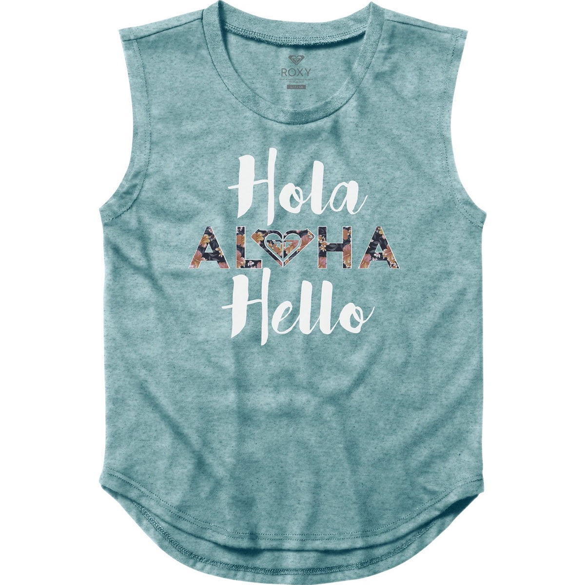 Roxy Big Girls' Hola Hello Muscle Tank - Latigo Bay, 14/XL - Walmart.com