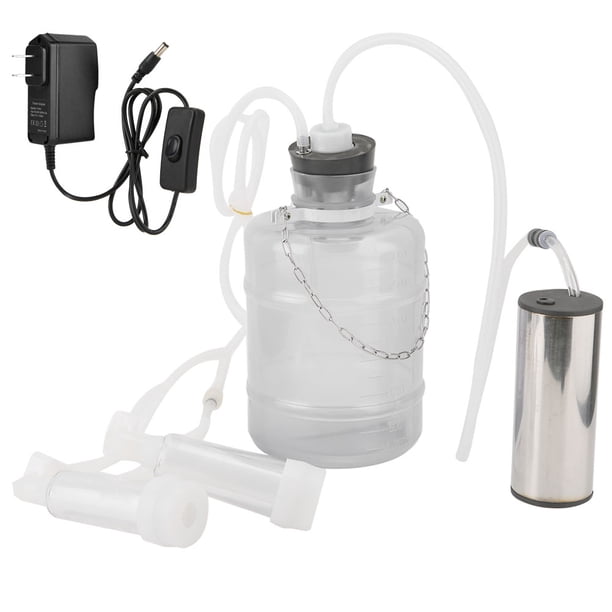 Electric Impulse Milker,3L Household Electric Goat Milker Milking Kit ...