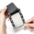 Butterfly and Tiger Square PU Leather 2 Pack Travel Tag - Bag Tag ...