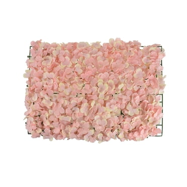Artificial Silk Hydrangea Rose Flower Mat, Pink, 24-Inch - Walmart.com