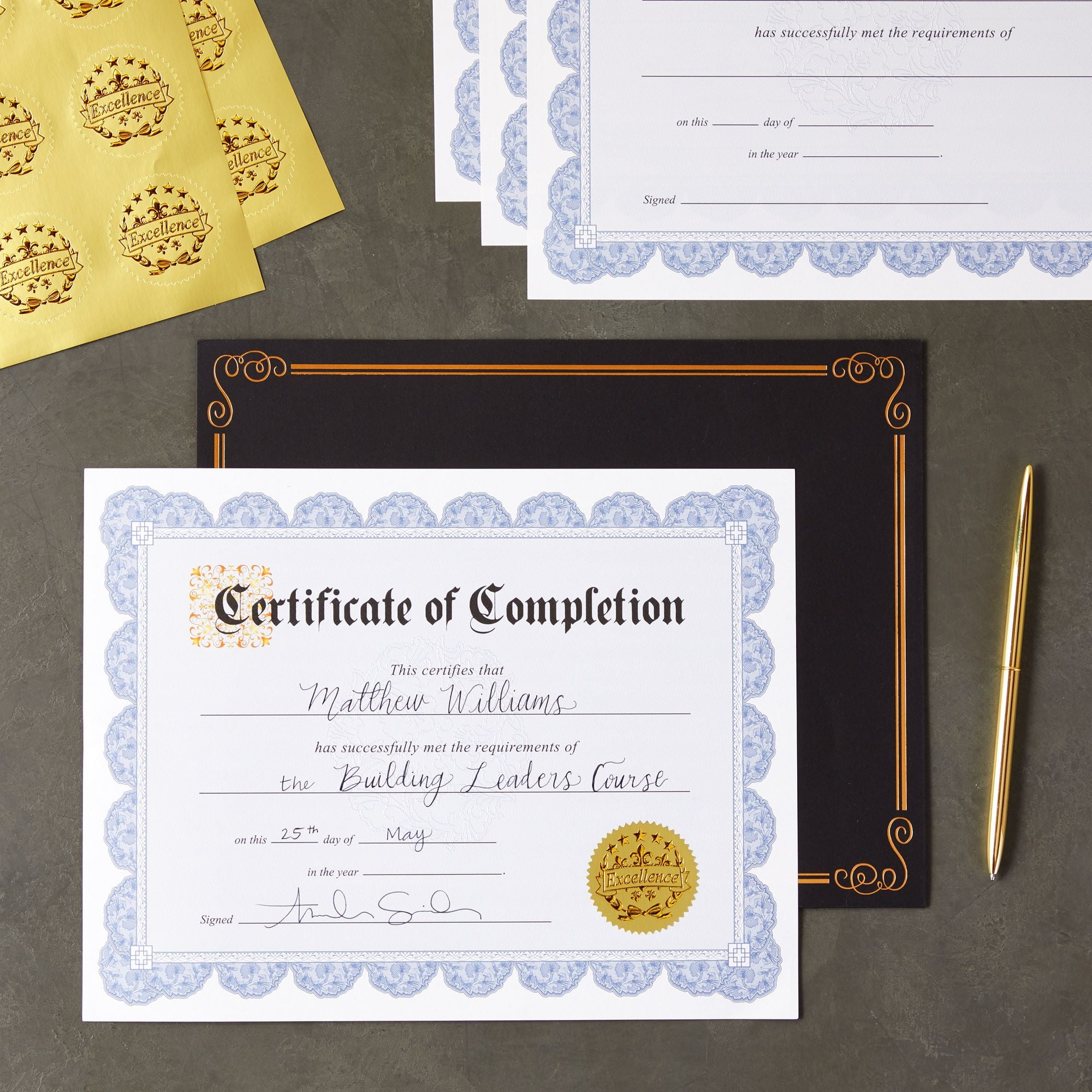 Certificate of Completion Paper Sheets - 8.5 x 11 Philippines | Ubuy