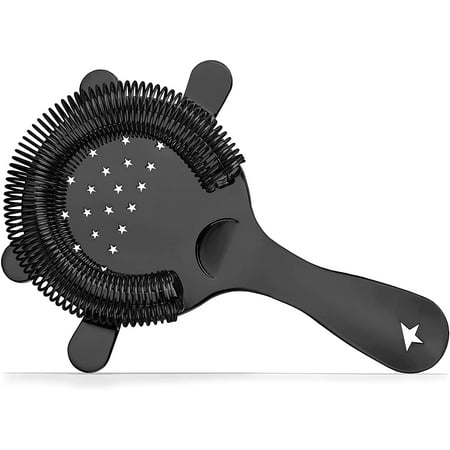 Hawthorne Strainer with Star Pattern Stainless Steel 4 Prongs Spring ...