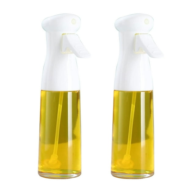 2 oil sprayers for edible oil glass spray bottles, oil spray baking ...
