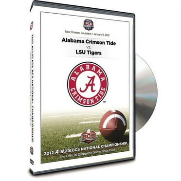 Alabama Crimson Tide 2014 SEC Football Championship Game DVD - Walmart.com