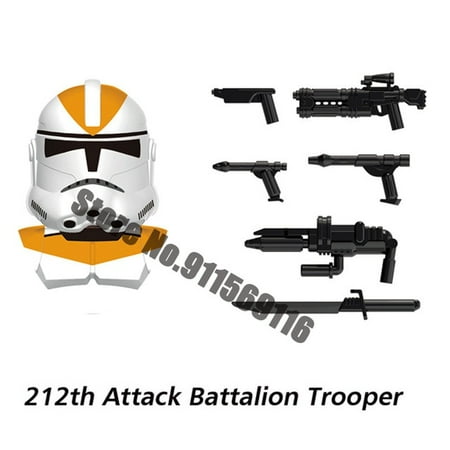 Disney Brand The Bad Batch Clone Trooper Building Blocks ARC Commander ...