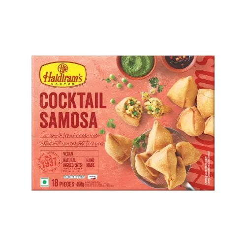 Click here for Hr Haldirams Haldiram Cocktail Samosa 460 G prices