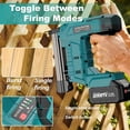 18 Gauge Brad Nailer Cordless, 2 in 1 Cordless with , 21V/ 4.0A Brad ...