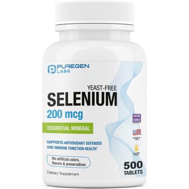 Amazing Formulas - Selenium Supplement, 50Mcg, 180 Tablets - Walmart.com