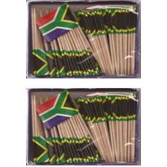 2 Boxes of Mini South Korea Toothpick Flags, 200 Small South Korean ...