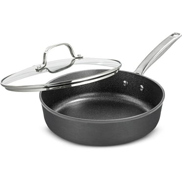 Granitestone 4 Qt Saute Pan with Lid, 11 Inch Non Stick Frying Pan ...