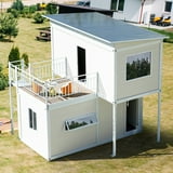 Two Story Tiny House, Flat-Pack House, Two-Story Tiny House ...