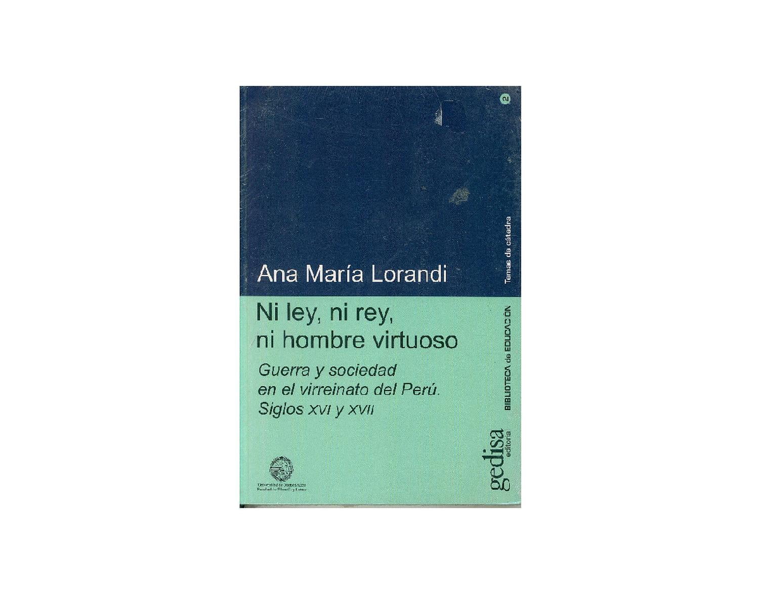 Ni ley ni rey ni hombre virtuoso Gedisa 9788474329469 | Walmart en línea