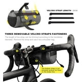 Rhinowalk Bike Handlebar Bag Bicycle Front Bag Roll Bag 2.4L with ...