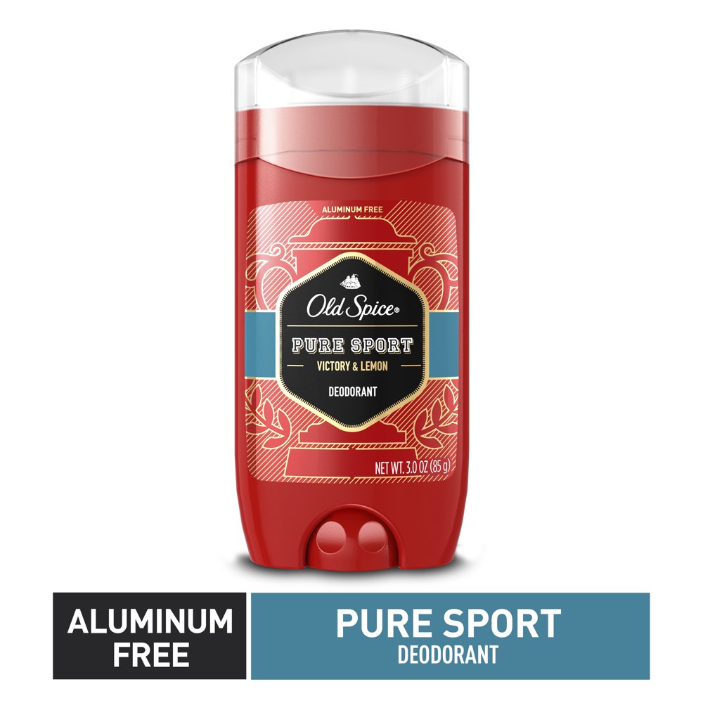 Old Spice Red Collection Deodorant for Men, Pure Sport Scent, 3.0 oz ...
