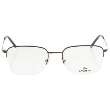 Lacoste L2268 001 Unisex Black Metal Rectangular Frame Eyeglasses - Walmart.com
