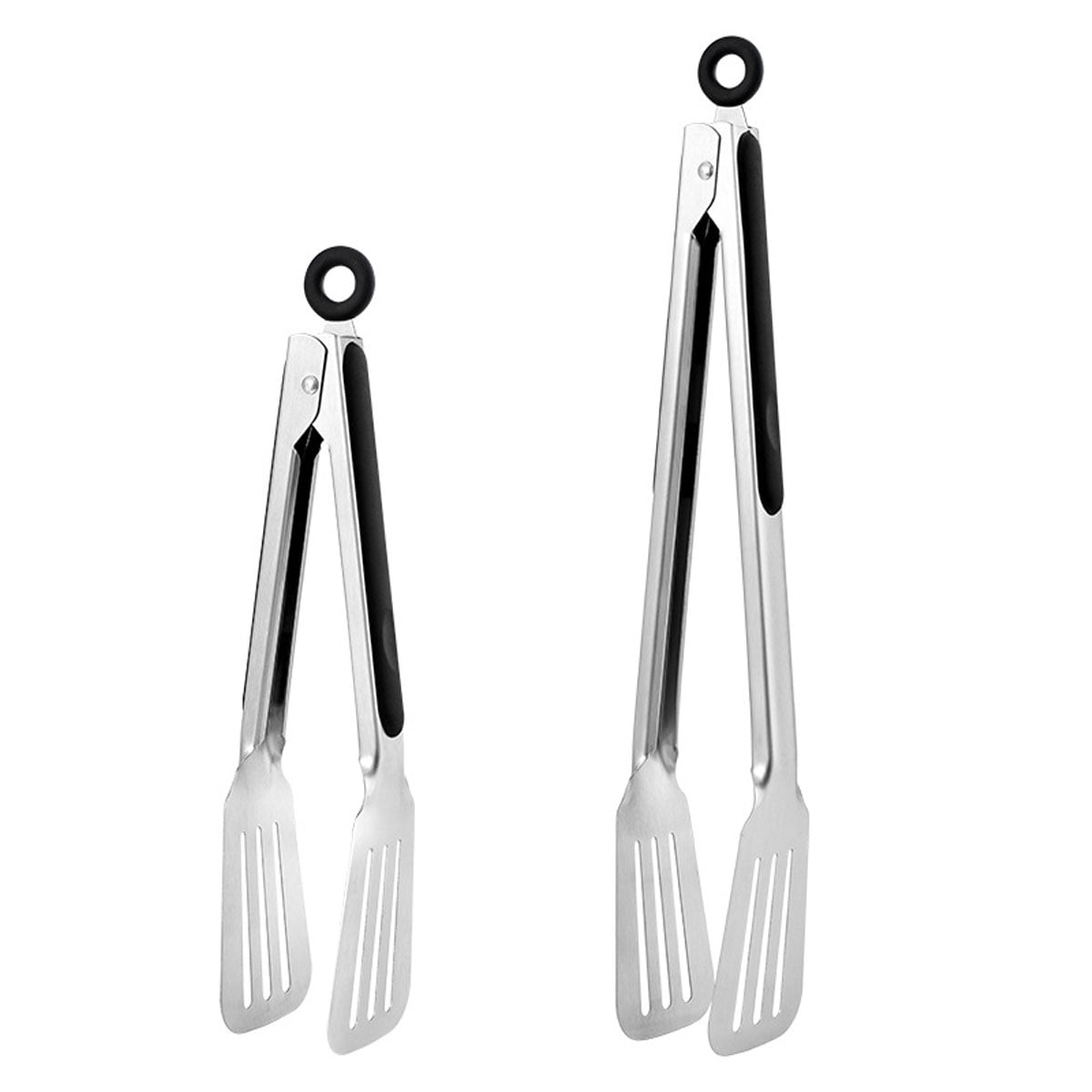 Barbecue pliers-Kitchen pliers set 2 made of stainless steel-with ...
