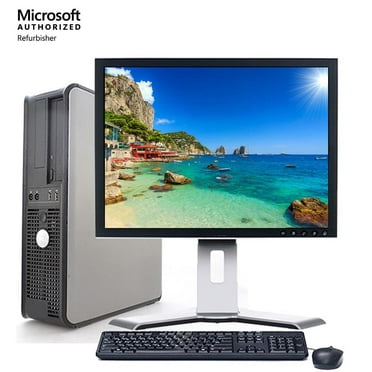 Restored Dell Optiplex Desktop Computer Bundle Tower Windows 10 Intel 2 ...