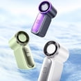 2026 New High-speed Mini Handheld Small Fan, 100 Speed Small Air Cannon ...