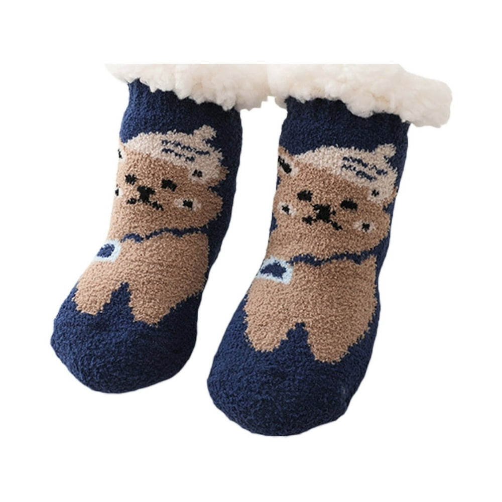 Click here for Choks Chok Baby Non-Skid Slipper Socks Winter Warm... prices