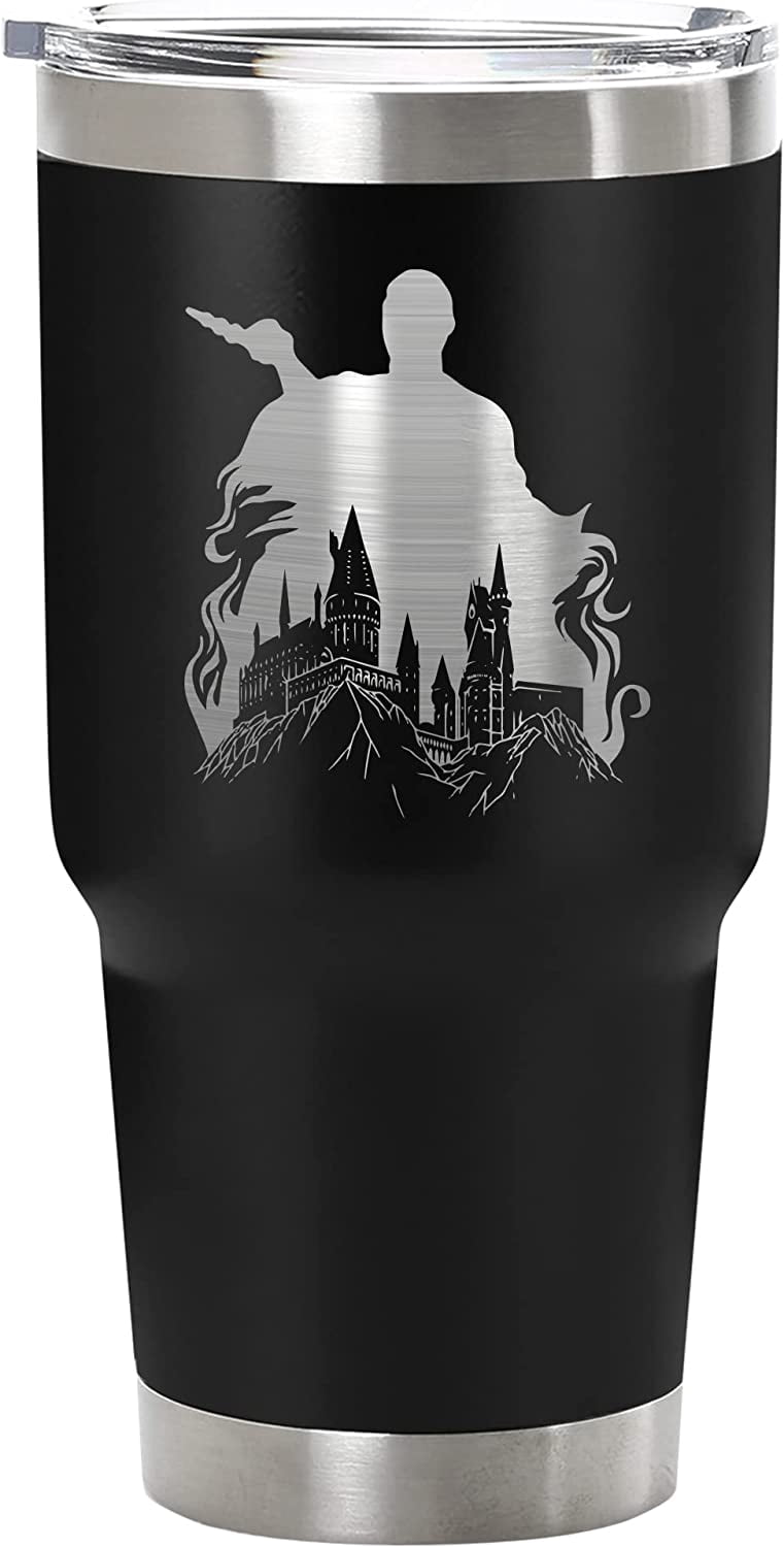 Age of Sage Hogwarts Stainless Steel Tumbler - Vacuum Insulated Wine ...