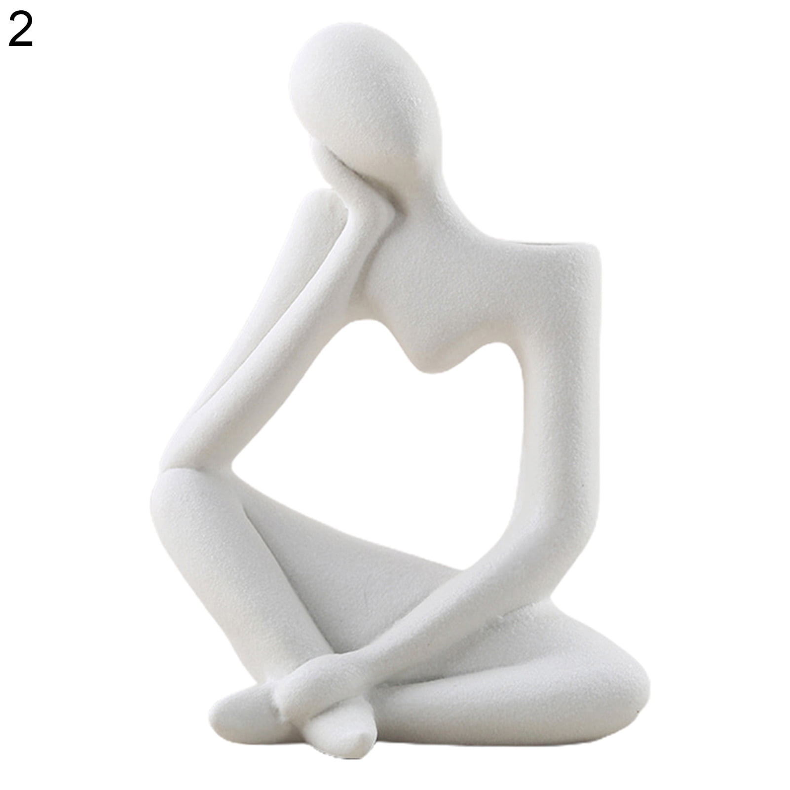 Yesbay Flower Vase Attractive Human-shaped Hollow Design Abstract ...