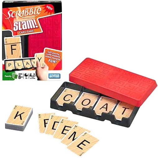 Hasbro Scrabble Slam Card Game Deluxe Edition - Walmart.com