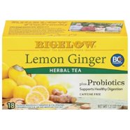 Bigelow Herbal Tea, Blackberry Citrus with Zinc, Caffeine Free, 18 ...