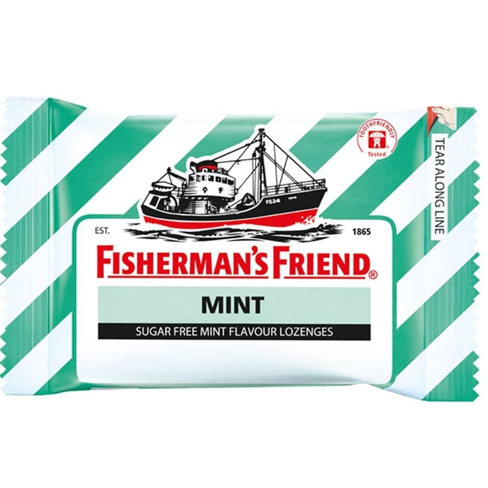 Buy Fisherman's Friend Sugar Free Mint Flavour Lozenges 25G (Pack of 12 ...
