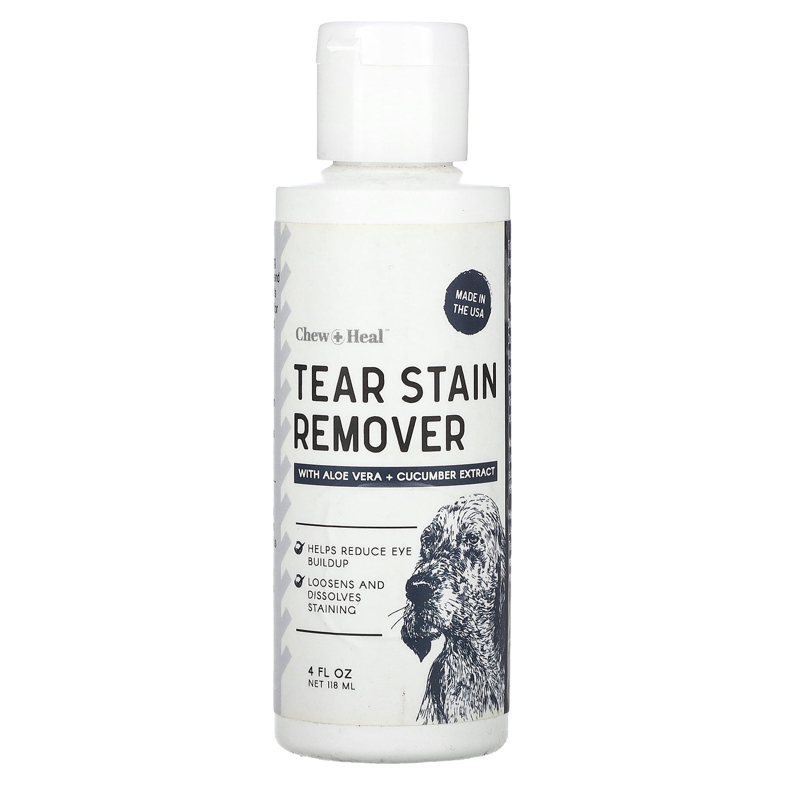 Chew + Heal Tear Stain Remover, 4 fl oz - Walmart.com