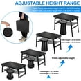 Retractable Small Folding Table and Stool Set, Portable Camping ...