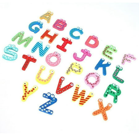 Maoww 1 Bag Magnetic English Letters Learning Magnet Letter ...
