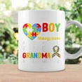 Autism Awareness Grandma Autistic Heart Proud Autism Grandma Coffee ...