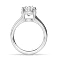 2 Carat Center Stone 14K White Gold IGI Certified Lab Grown Oval ...