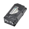 Agiufgs Mini Flashlight 1200mAh Rechargeable, 8 Modes with Dual LED ...