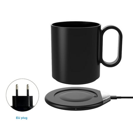 USB Mug Warmer Wireless Charger 2 In 1 Constant Temperature Office Home ...