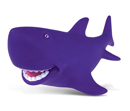 Puzzled Purple Shark Rubber Squirter Bath Buddy Toy Ocean / Sea Life ...