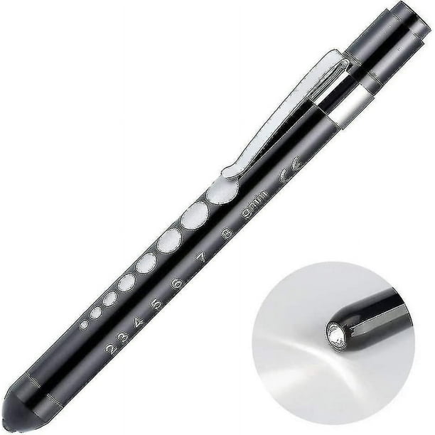 Led Penlight With Pupil Gauge And Ruler Detector Torch Tactical ...