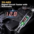 Enhanced Automotive Test Light, 3V-48V Digital Fuse Tester with ...