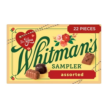 Whitman's Sampler Assorted Chocolates Gift Box, Milk & Dark Candy ...