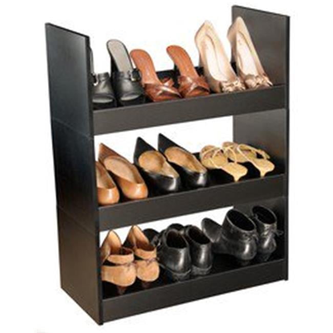 Stackable Shoe Racks black - One Tier - Walmart.com